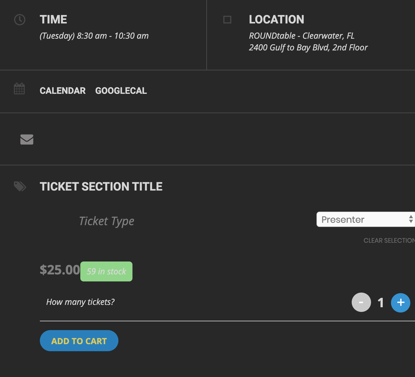 Ticket count not working properly – EventON Help Desk